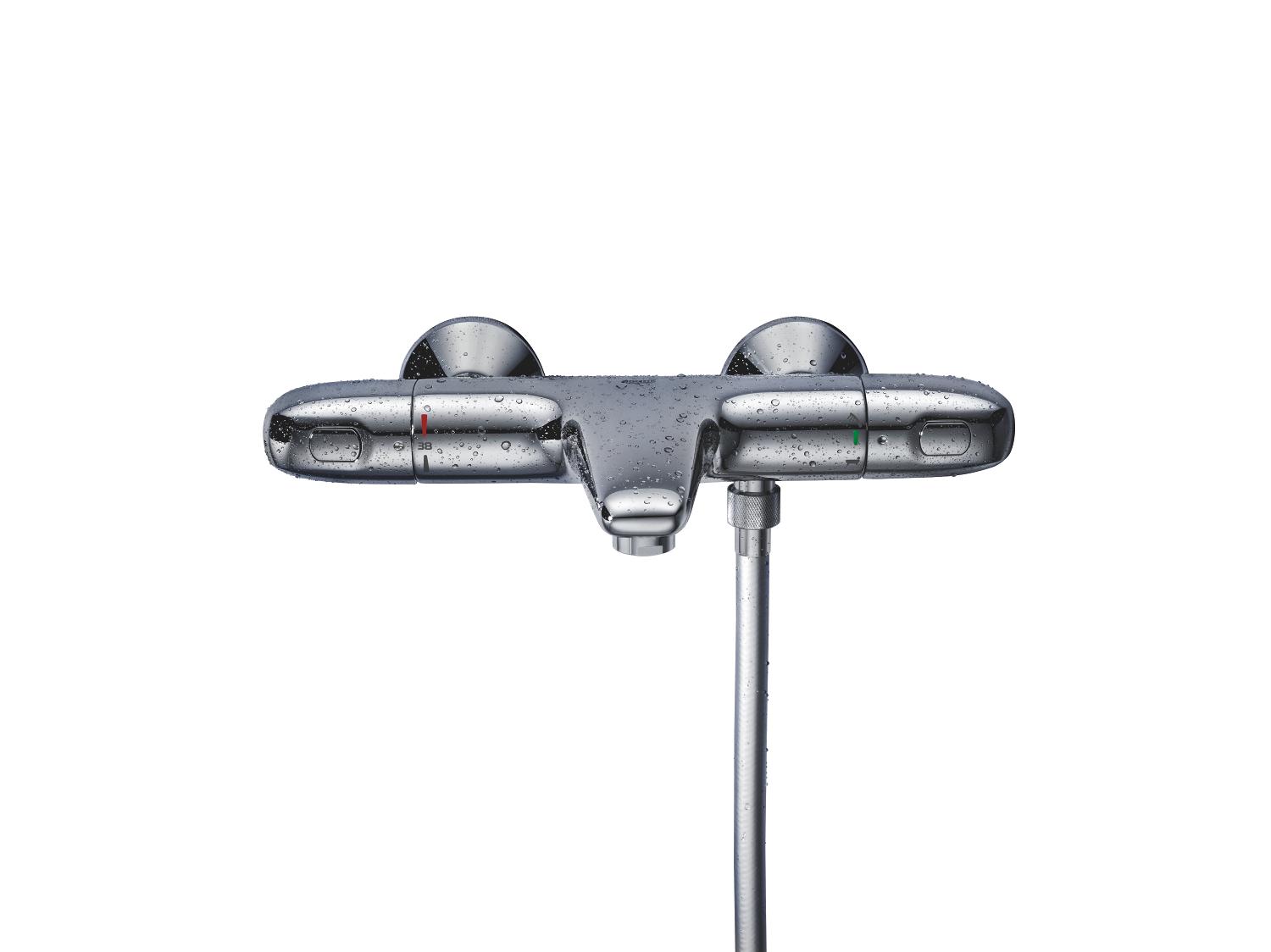 Grohe Grohtherm 1000 badthermostaat met koppelingen 34816003 ...