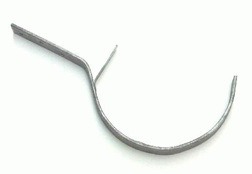 Gegalvaniseerde gootbeugel M37 tapgat 30x5 45 graden :: Zinken dakgoot ...