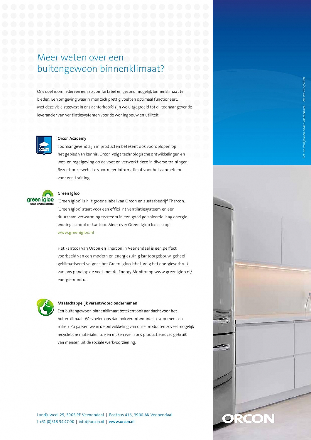 Orcon Pijpdakventilator MPV-10WR 420m3/h + RFT bediening 21100190 | Sanispecials.nl