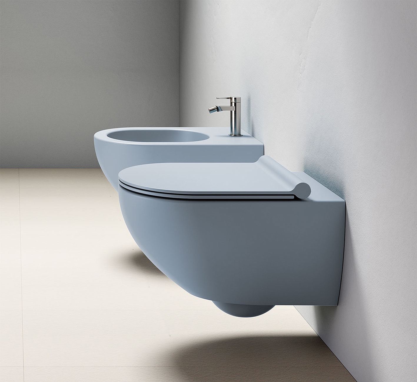 Catalano Sfera 54 New Flush Wandcloset diepspoel zonder spoelrand mat ...